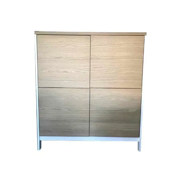 Credenza Factory in metallo e legno rovere - Calligaris • Vendita ...